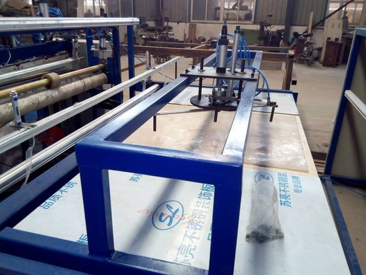 Non woven frabic horizontal and vertical cutting machine with ultrasonic welding