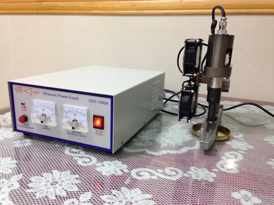 Circular loom ultrasonic cutting equipment/ Handheld 28 k cutting sy stem