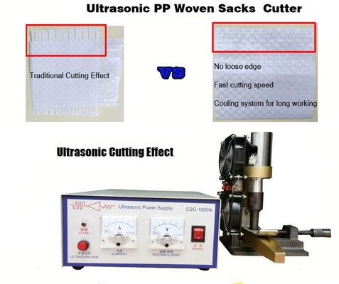 Circular loom ultrasonic cutting equipment Model CSG-1000A