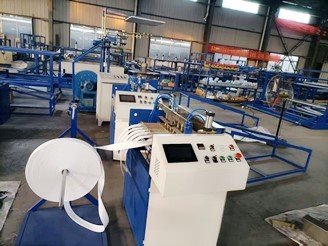 Automatic Belt Cutting Machine FIBC Jumbo Container Woven Bag sack making machines and Production line