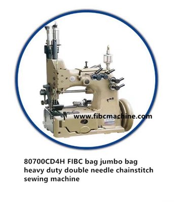 80700CD4HL Double Needle Four Thread, Chain Stitch, Heavy Duty, FIBC Bag Sewing Machine