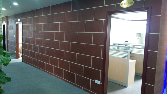 Fireproof 3mm Thin Grey Artificial Slate Stone Soft Ceramic Tiles Exterior Wall Cladding