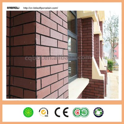 240*60mm Eco-Friendly Flexible Brick and Tile used on school,hospital,house,constrcution and so on