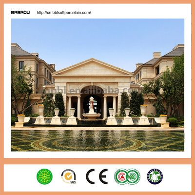 600*300mm Perfect Flexible tumbled travertine  Factory Outlet cheap price wall cladding