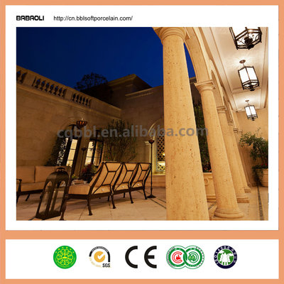600*300mm Perfect Flexible tumbled travertine  Factory Outlet cheap price wall cladding