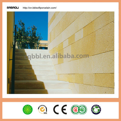 600*300mm Perfect Flexible tumbled travertine  Factory Outlet cheap price wall cladding