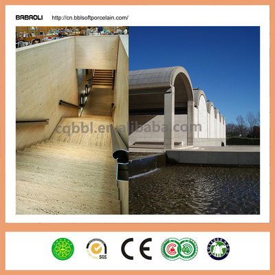 600*300mm Perfect Flexible Clay Leather stone external cladding material