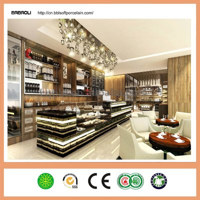 600*90mm Modern Eco-Friendly Anti dropping Clay cladding materials Flexible wooden tile