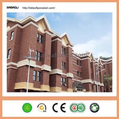 240*60mm Clay Anti-Acid Thin Flexible Faux Brick porcelain tile