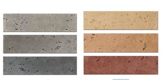 Waterproof Light exterior wall Finish Tiles flexible brick and eco-friendly cladding material
