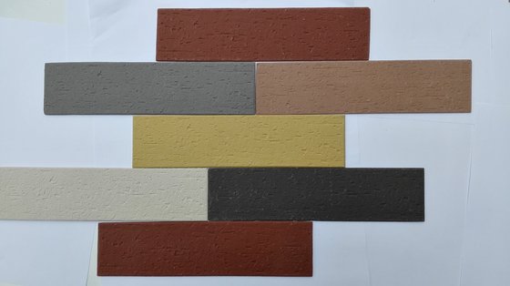 Waterproof Light exterior wall Finish Tiles flexible brick and eco-friendly cladding material