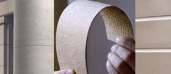 Anti-Slip Modified Clay 3D Soft brick Flexible clay cladding material  Wall Panel