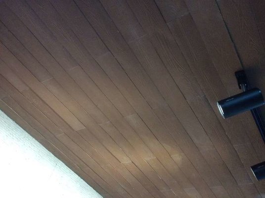 600*90mm Technology  Eco-Friendly Anti dropping Clay cladding materials Flexible wooden tile