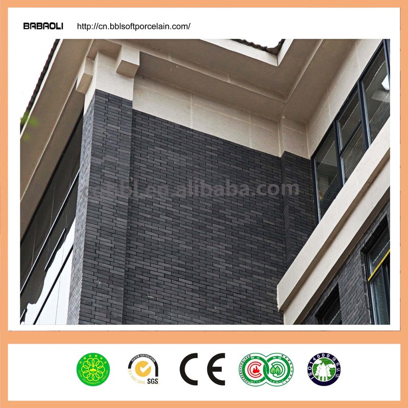 240*60mm Clay eco-friendly porcelain tile for houses school construction college