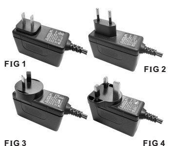 Wall Mount Ac Power Charger Adapter 40W Meet 60601-1-11 For Medical Devices