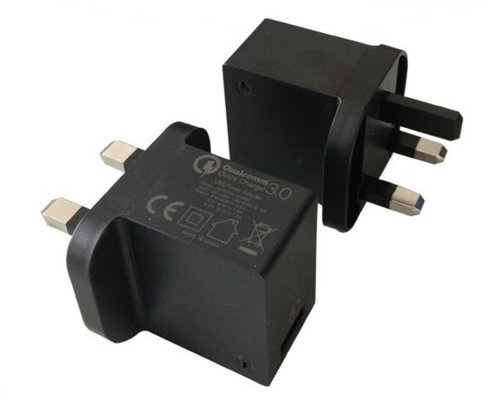 CE CUL FCC Approved New Trendency 5V 9V 12V 18W QC3.0 USB Fast Charger