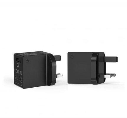 CE CUL FCC Approved New Trendency 5V 9V 12V 18W QC3.0 USB Fast Charger
