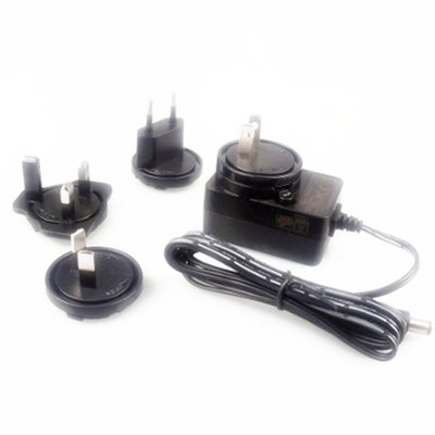 Multi Plugs Interchangeable Plug Power Adapter 12V 1A For Industrial Network