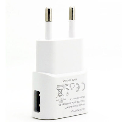 VI Efficiency 5V 1A USB Charger Power Adapter 100 To 240V AC Input CE Approval
