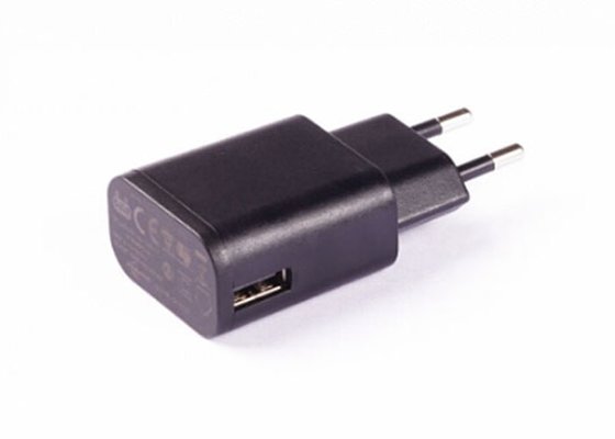 EU Plug USB AC DC Adapter 5V 1.5A, USB AC Power Wall Adapter 30,000 Hours MTBF