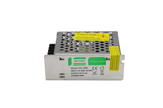 12 Voltage Switching Dc Power Supply 36W IP20 Built - In EMI Filter 85% Efficiency