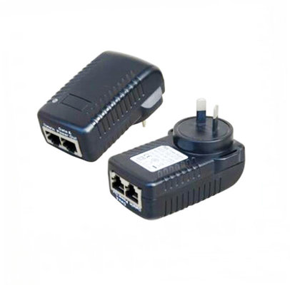 24W POE Power Adapter 24 Volt , AU Plug Passive POE Adapter Low Output Ripple