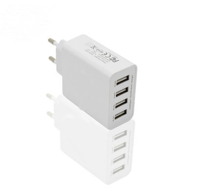 5V 4.5Amp Multi Port USB Wall Charger EU Plug /  4 Port USB Charger Adapter