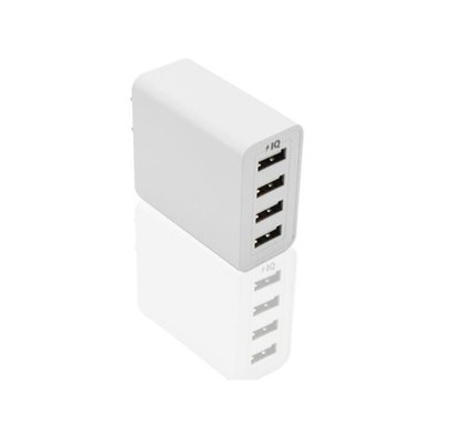 4 Port Smart USB Charger  , 5V 4.5Amp Multi USB US Plug Charger With UL FCC