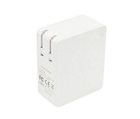 Foldable Smart USB Charger 5V 5A US Plug Overload Protection / 4 Port Usb Charger