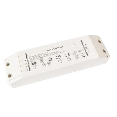High PF12v 50w Led Driver Wide Input Voltage With Short Circuit Protection