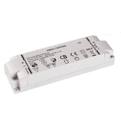 Constant Voltage Led Light Power Supply 60W 12V/24V High Power 166x50x32mm Size