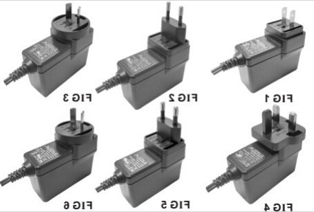 Medical Equipments Interchangeable Plug Power Adapter 18Watt IEC60601-1 Approval