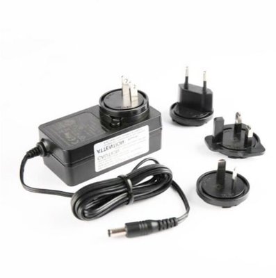 Multiple Plug Replacement Power Adapter 12V3.33A Interchangeable Adapter Low Interference