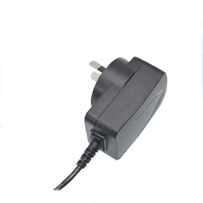 Travel Mini 6 Volt DC Power Supply / AC DC Power Adapter 6W Black Color
