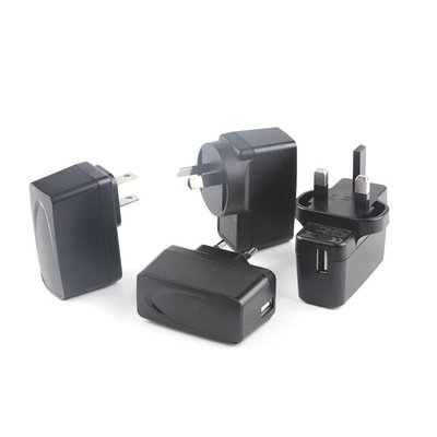 Doe VI Level 5V 1000mA USB Power Adapter 6W For US EU UK AU KC Market