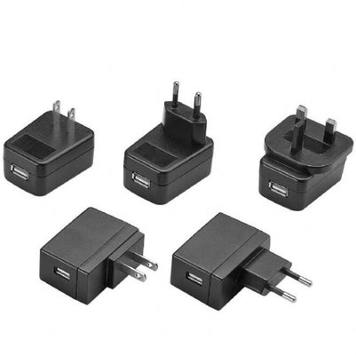DC 6.0V 600mA 6W 5V 9V 12V Max AC Medical USB Power Adapter TUV EN60601