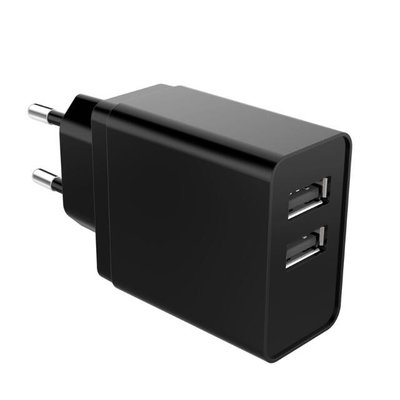 5V4.8A 3.2A 3.4A Smart USB Charger with EU Plug GS CE ROHS Approval
