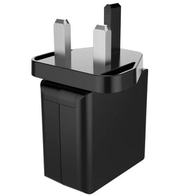 UK Plug Smart USB Charger 5V4.8A 3.2A 50 / 60Hz 79 * 52.25 * 49mm