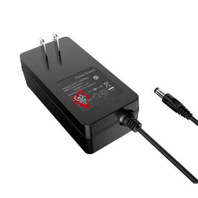 US Plug Plug-In 19V 12V 24V 36V 65W AC DC Power Adapter With UL ETL FCC , Level VI