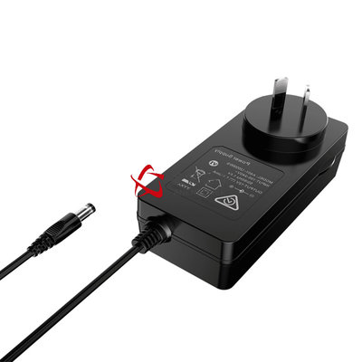 SAA C-TICK Approval Wall Power Adapter , Ac Dc Charger Adapter 65W Max Power