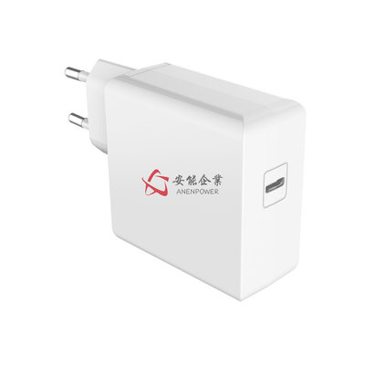 Smart Chip USB C Portable Charger 45W EU Plug PD Charger Fit Apple Macbook Pro