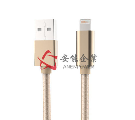 Lightning IPad / IPhone USB Data Cable Highly Selective Wire MFi CE FCC ROHS Approved
