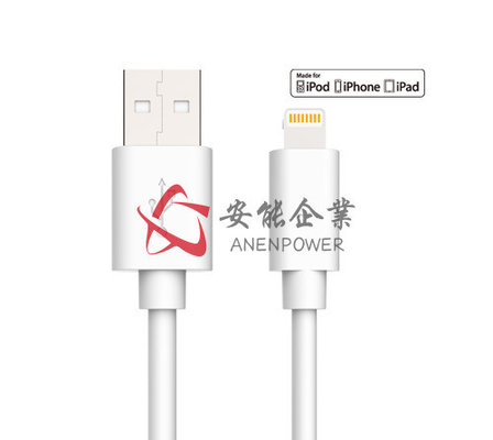 2.4A Max High Speed USB Data Cable Sync And Charge For IPad / IPhone / IPod