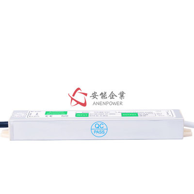 88% Efficiency Led Waterproof Power Supply 12V 20W For LED Line Light