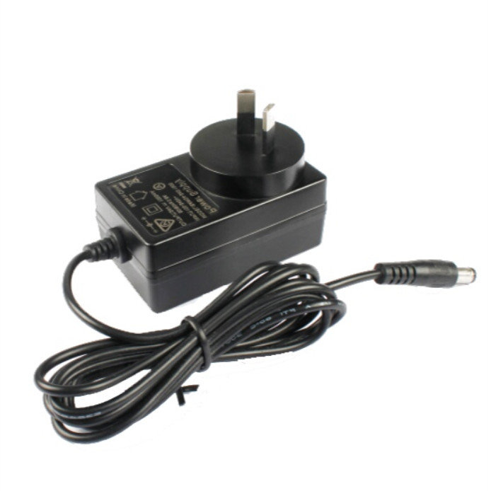 SAA C-tick Certified 12V2A Switching Power Supply , 24W AC DC Switching Adapter