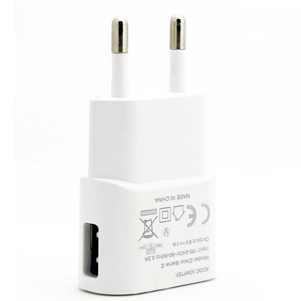 VI Efficiency 5V 1A USB Charger Power Adapter 100 To 240V AC Input CE Approval