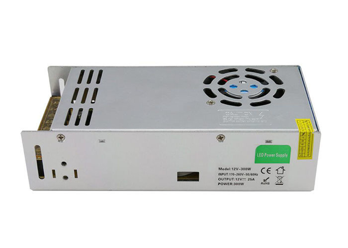 Light Weight Led Module Power Supply 12V 300W Universal AC Input High Efficiency