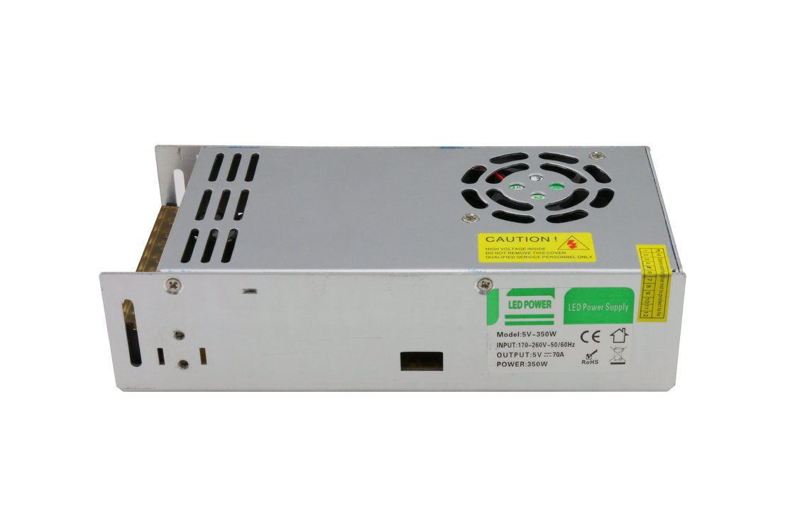 High Reliability Industrial Power Supply 5V 350W Wide Input Voltage ROSH Marked