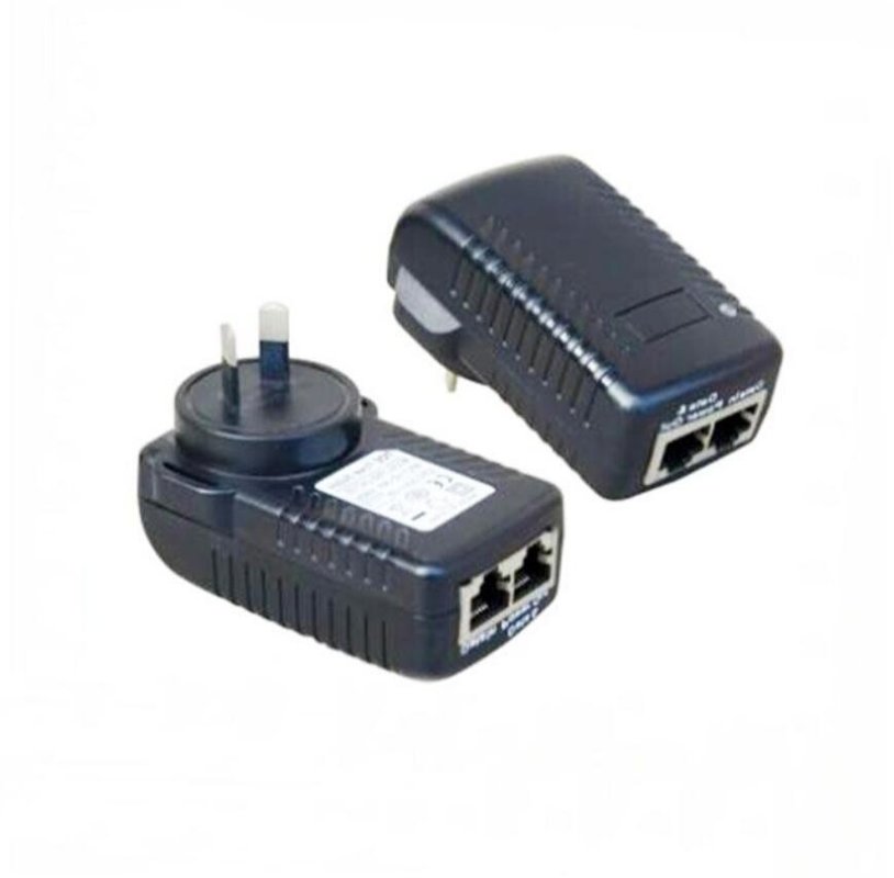 Level VI  Power Over Internet Adapter 48V 0.5A GS CE Marked For IP Camera