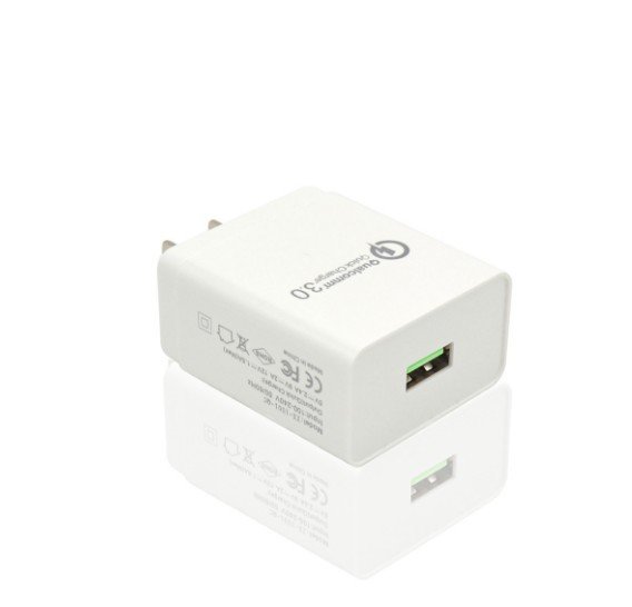 18Watt  Quick Charge 3.0 Charger US Plug , Quick Charge 3.0 Adapter Built-In IC Chip